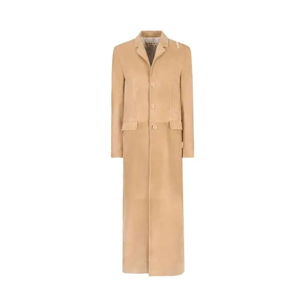 Marni Suede Duster Coat