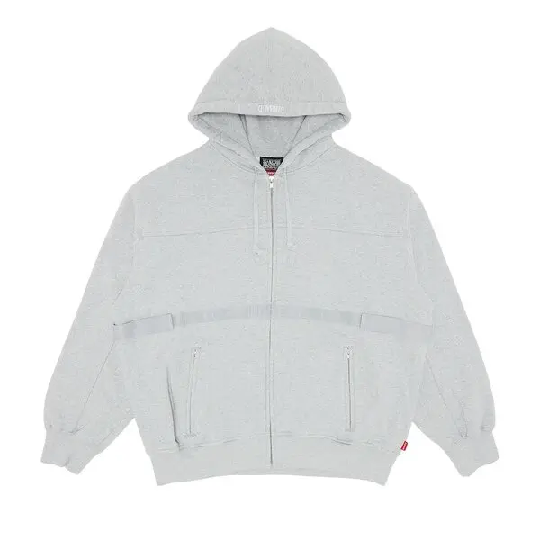 Supreme X Martithé + François Girbaud Zip Up Hooded Sweatshirt - Grey