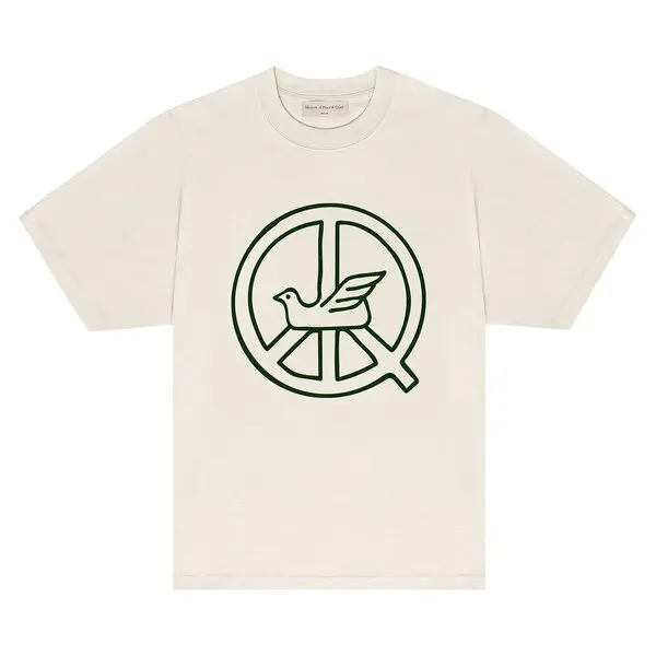 MUSEUM OF PEACE & QUIET Peaceful Dove T-shirt - White