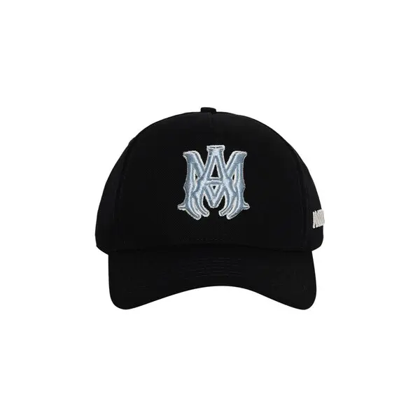Amiri Ma Outline Canvas Cap - Black
