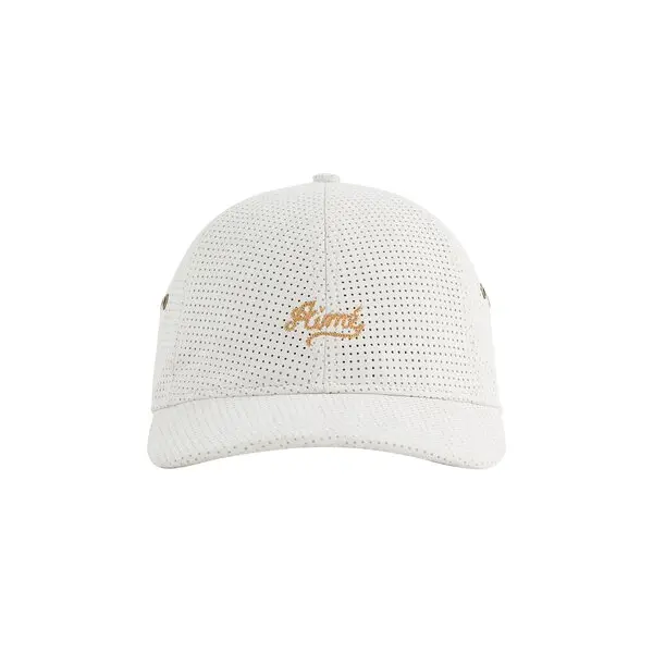 Aimé Leon Dore Chain Stitch Suede Cap - White