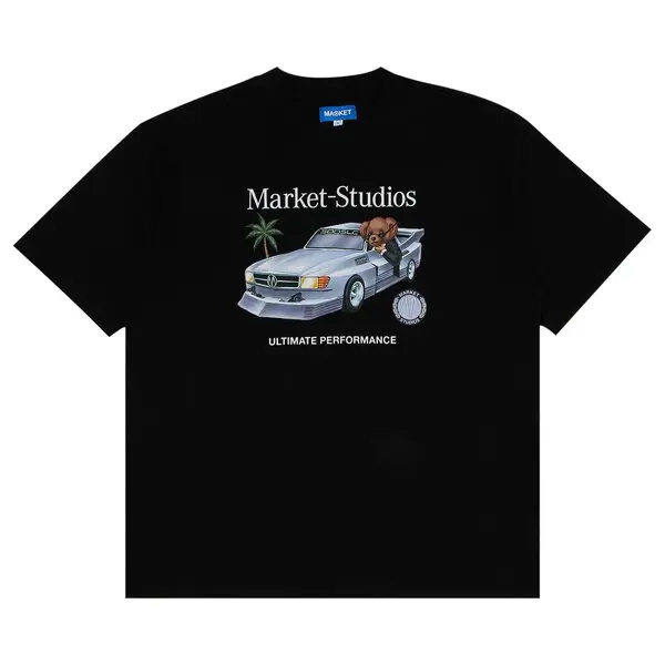 MARKET Printed T-shirt - Black