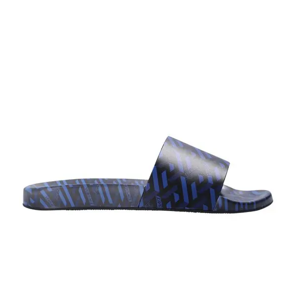 Versace Monogrammed Geometric Logo Slides