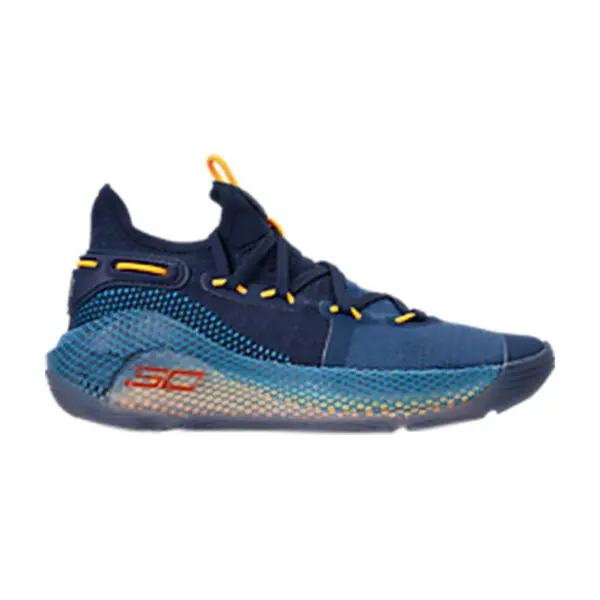 Under Armour Curry 6 Gs Athletic Sneakers - Blue
