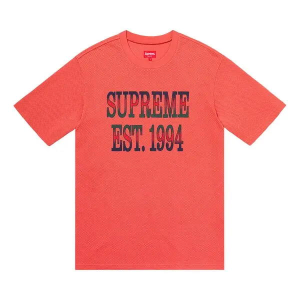 Supreme Cotton Mesh Short-sleeve Top