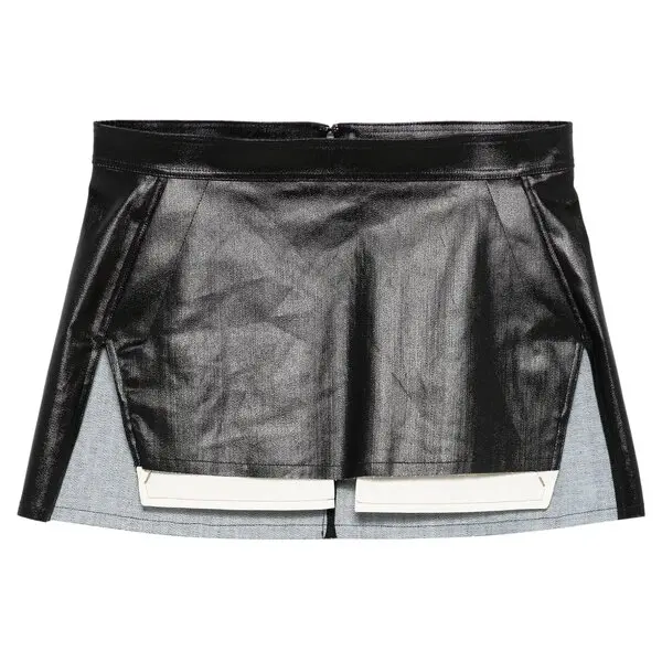 Rick Owens Denim Mini Skirt