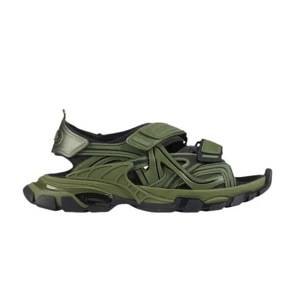 Balenciaga Track Sandal - Green