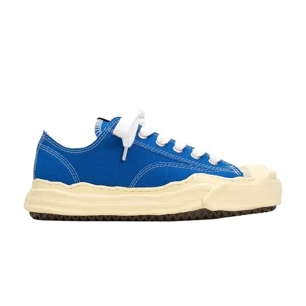 Mihara Yasuhiro Hank Vintage Sole Canvas Low Sneakers - Blue