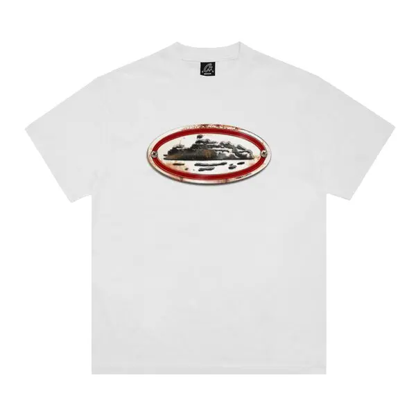 CORTEIZ Rusty Alcatraz Tee - White