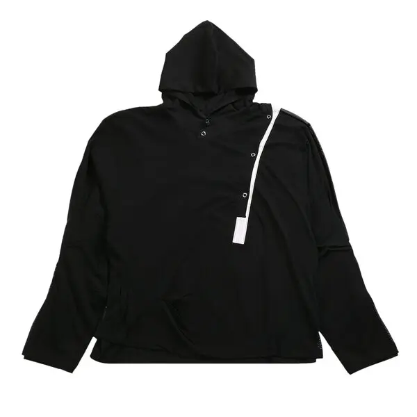 Kiko Kostadinov Inex Hooded Top - Black | Editorialist