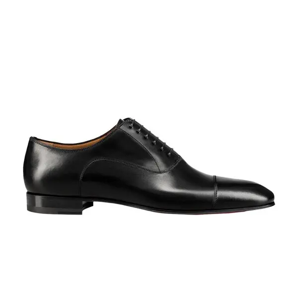 CHRISTIAN LOUBOUTIN Greggo Flat Calf - Black