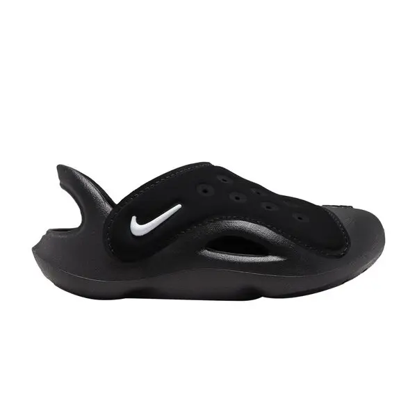 Nike Aqua Swoosh Sandal Td - Black