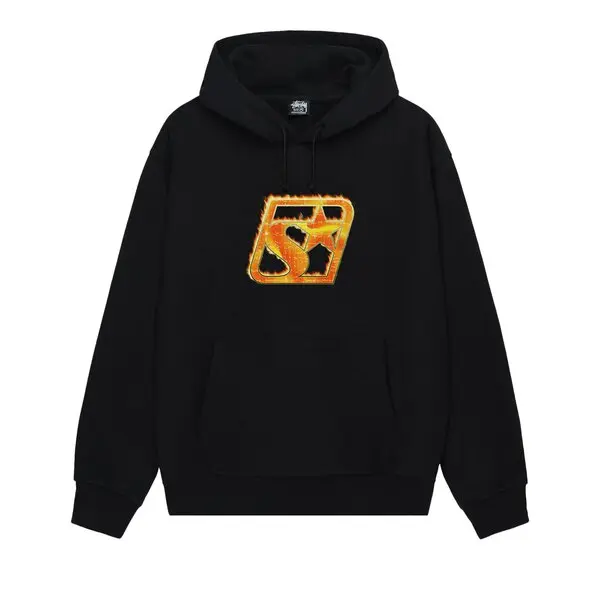 StÜssy Blaze Hoodie - Black