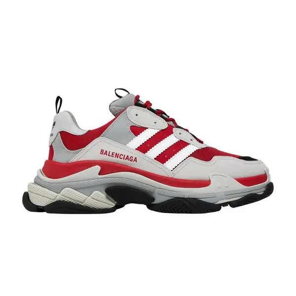 Balenciaga Adidas X Triple S Sneakers - Red