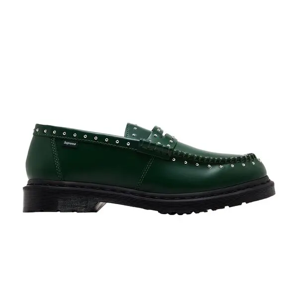 Dr. Martens Supreme X Penton Studded Loafer - Green