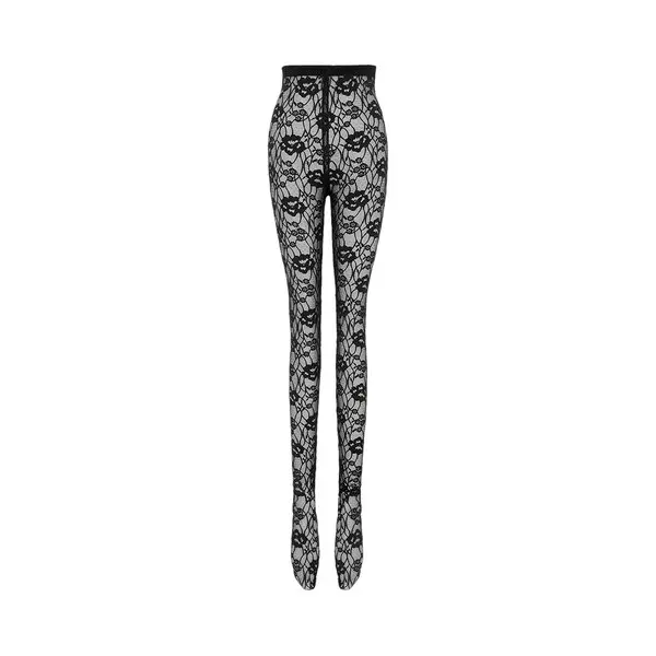 Saint Laurent Lace Leggings