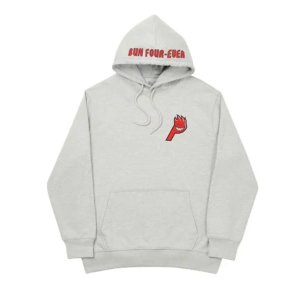 PALACE X Spitfire Live To Bun Hood - Grey