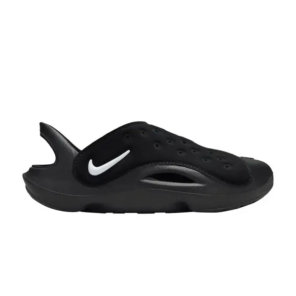 Nike Aqua Swoosh Sandal - Black