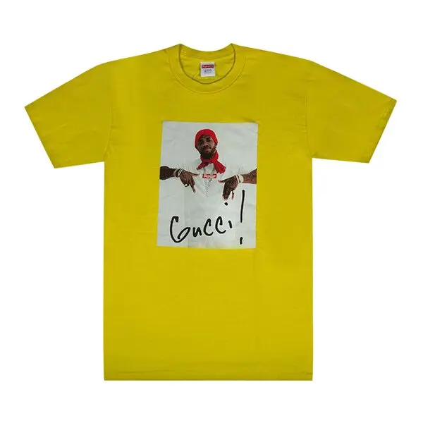 Supreme Gucci Mane Tee - Yellow