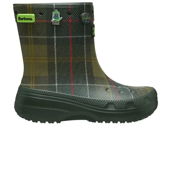 CROCS Barbour X Classic Boot - Green