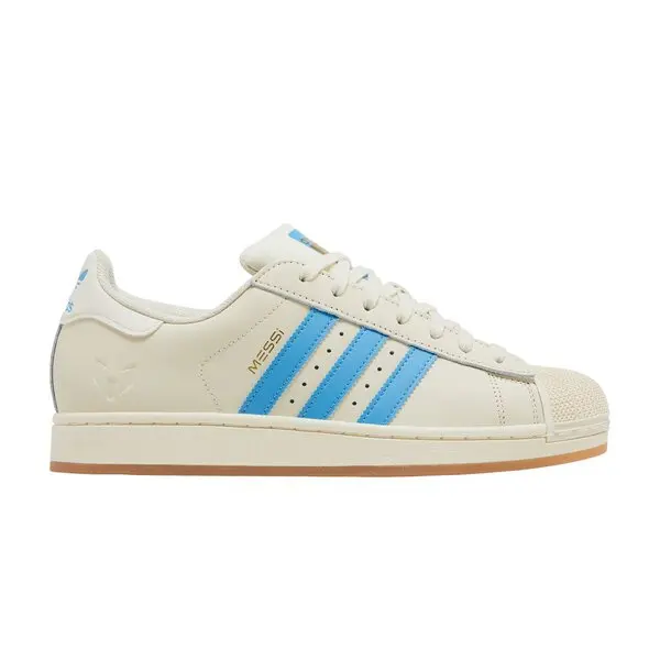 Adidas Lionel Messi X Superstar 'argentina' Sneakers - Cream