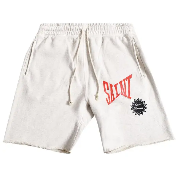 SAINT MXXXXXX Logo Shorts - Grey