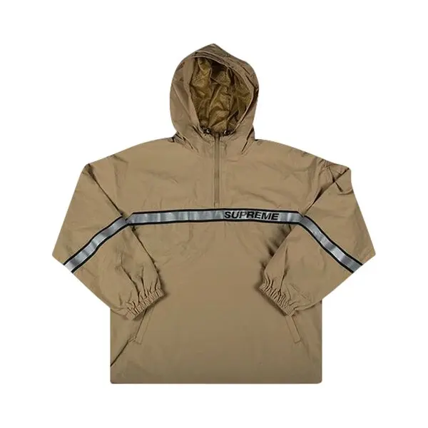 Supreme Reflective Taping Hooded Pullover