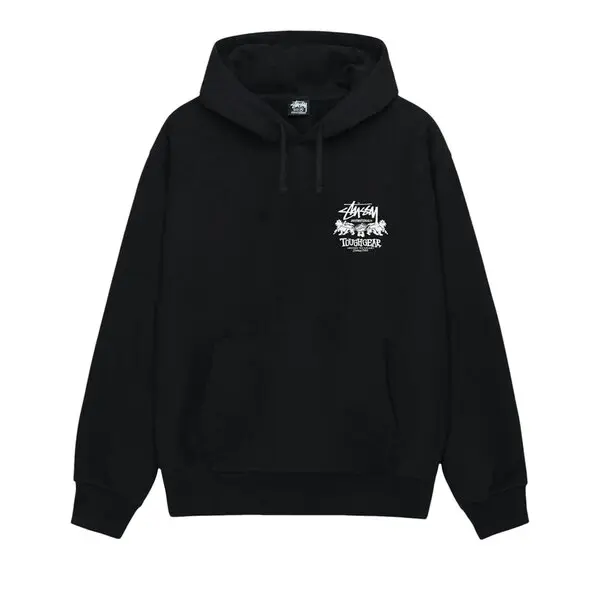 StÜssy Tough Gear International Hoodie - Black