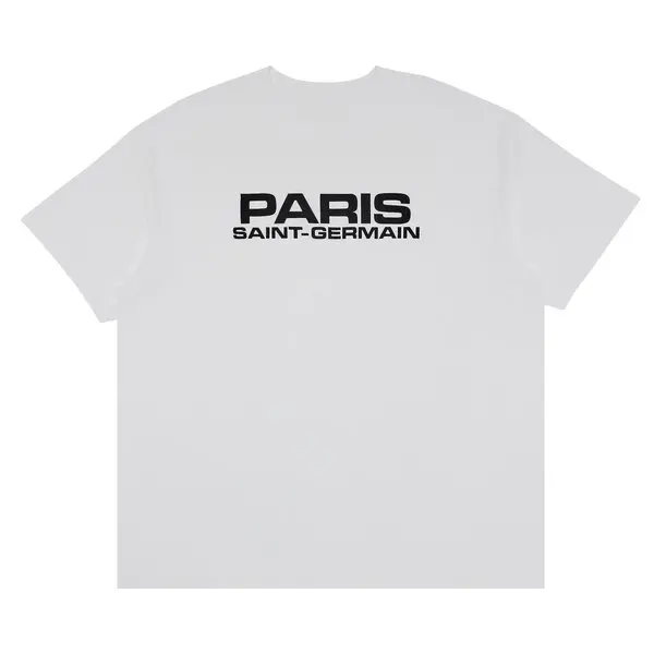 PARIS SAINT-GERMAIN Exclusive Block Logo T-shirt - White