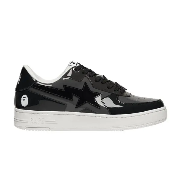 A BATHING APE Bapesta Icon - Black