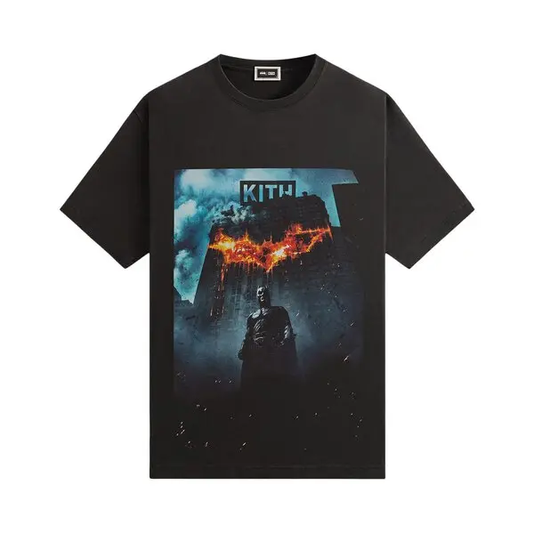 Kith X Batman Dark Knight Vintage Tee - Black