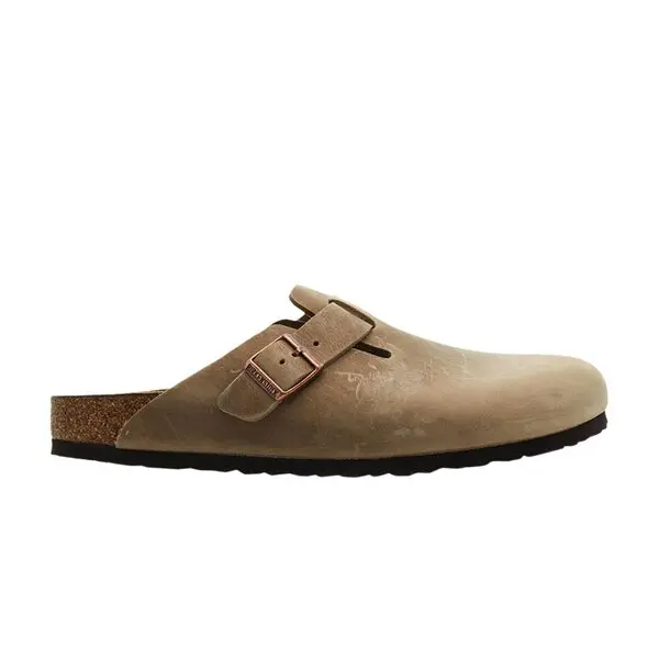 BIRKENSTOCK Boston Oiled Leather Clogs - Brown