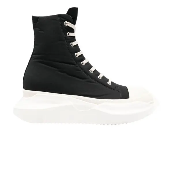 Rick Owens Strobe High Top Sneakers - Black