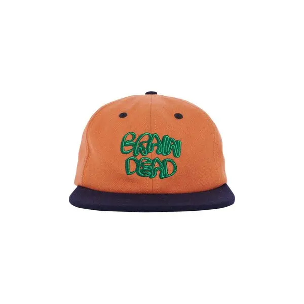 BRAIN DEAD Plato Wool Cap - Orange