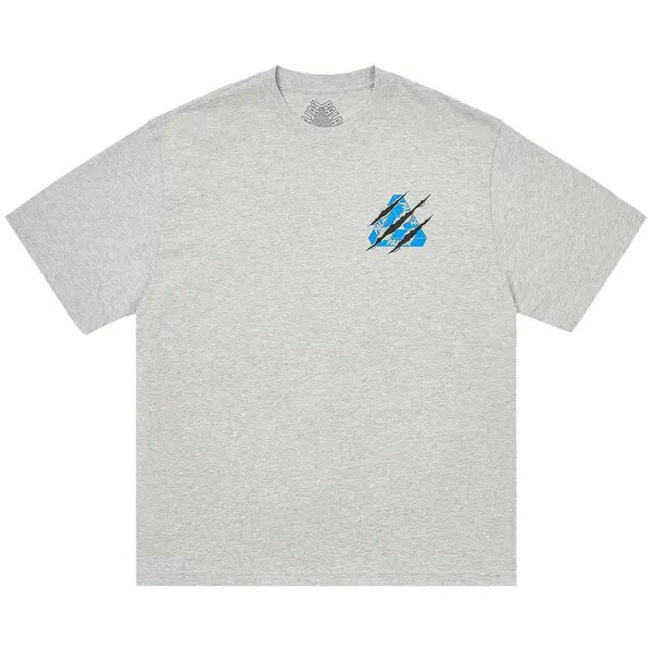 PALACE Ripped Tri T-shirt - Grey