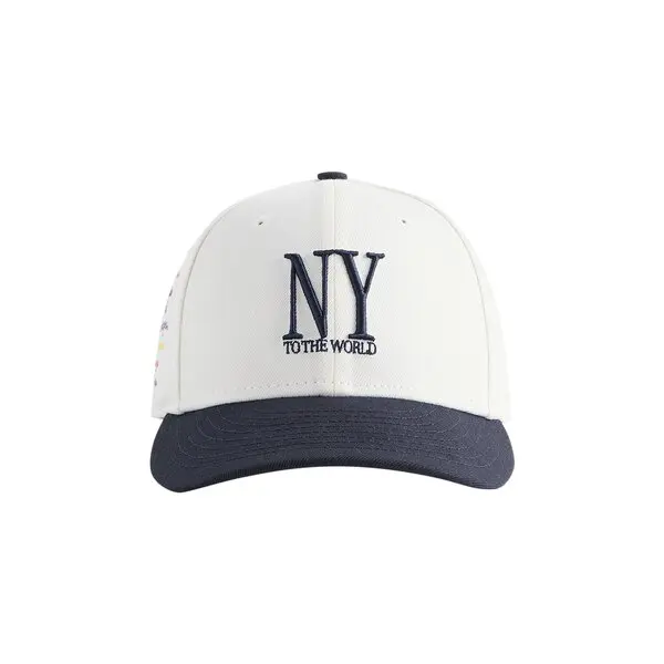 Kith New York To The World 59fifty Low Profile Cap - White