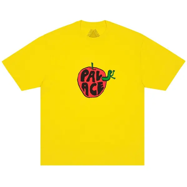 PALACE Graphic T-shirt - Yellow