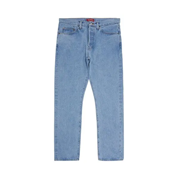 Supreme Stone Washed Slim Selvedge Jean