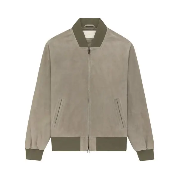 Aimé Leon Dore Suede Bomber Jacket