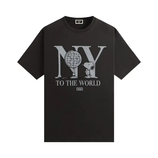 Kith For Peanuts Vintage Tee - Black