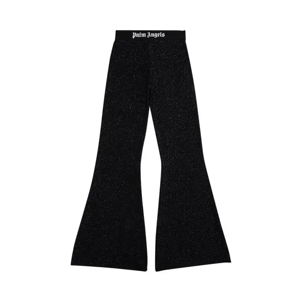 Palm Angels Logo Tape Lurex Pants