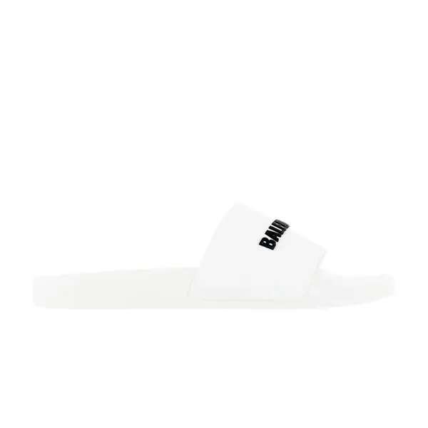 Balenciaga Pool Slides - White