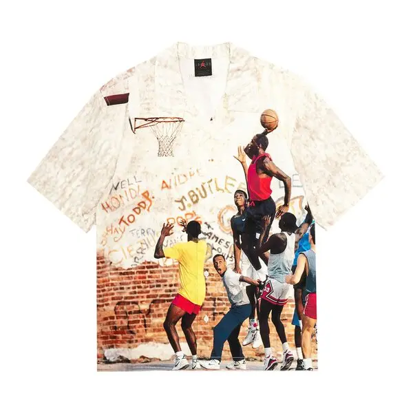 JORDAN Camp Shirt - White