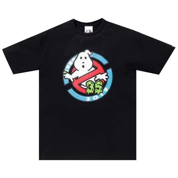 A BATHING APE X Ghostbusters Baby Milo Tee #5 - Black