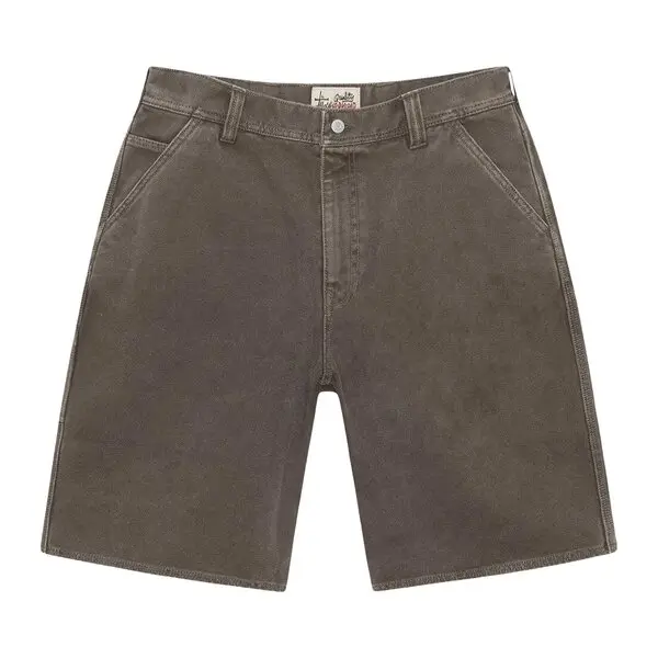 パンツ STUSSY Work Short Washed Canvas Brown StüSsy Washed Canvas Work Short - Brown | Editorialist