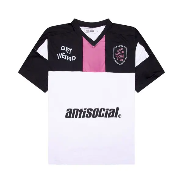 ANTI SOCIAL SOCIAL CLUB Get Weird Soccer Jersey - White