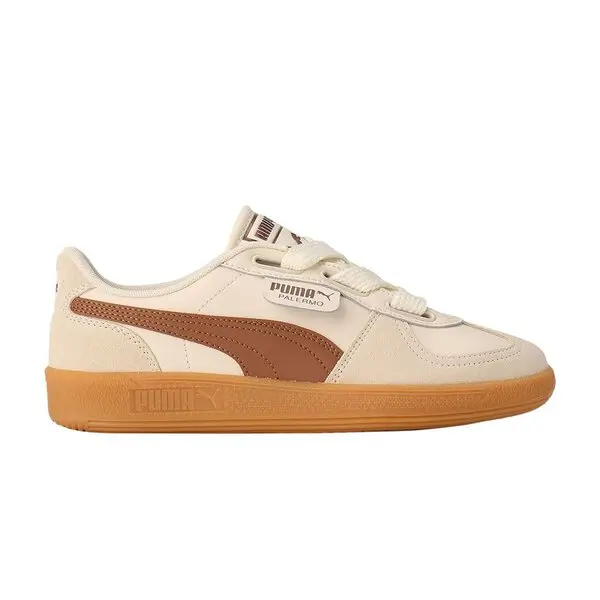 PUMA Palermo Wide Lace Sd Sneakers - Cream