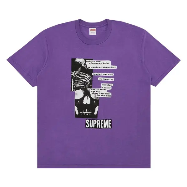 Supreme Anatomy Tee - Purple