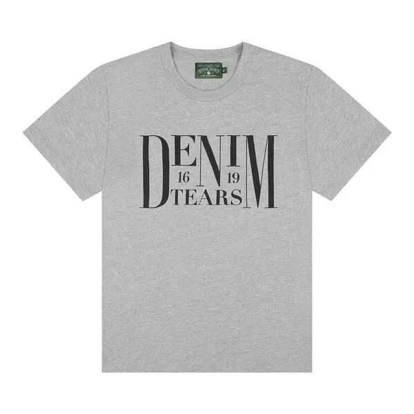 DENIM TEARS Cannes Tee - Grey