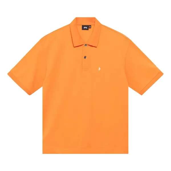 StÜssy Classic Pique Polo - Orange